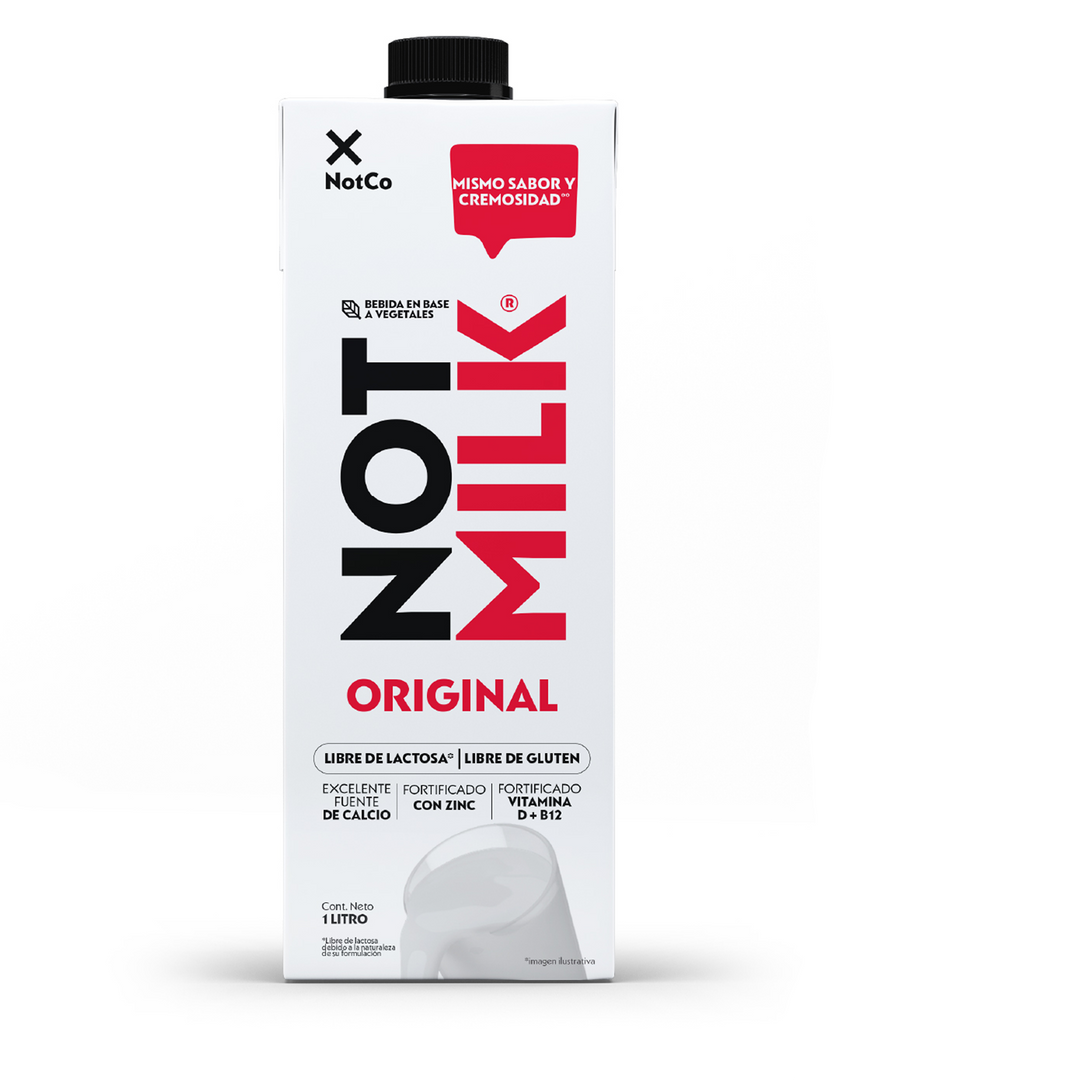 Bebida Vegetal Notmilk Original 12x 1L – Mercado NotCo